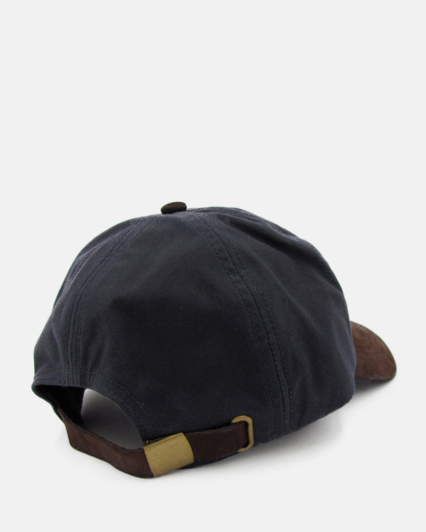Wax Baseball Cap - Blue - BRIT LOCKER