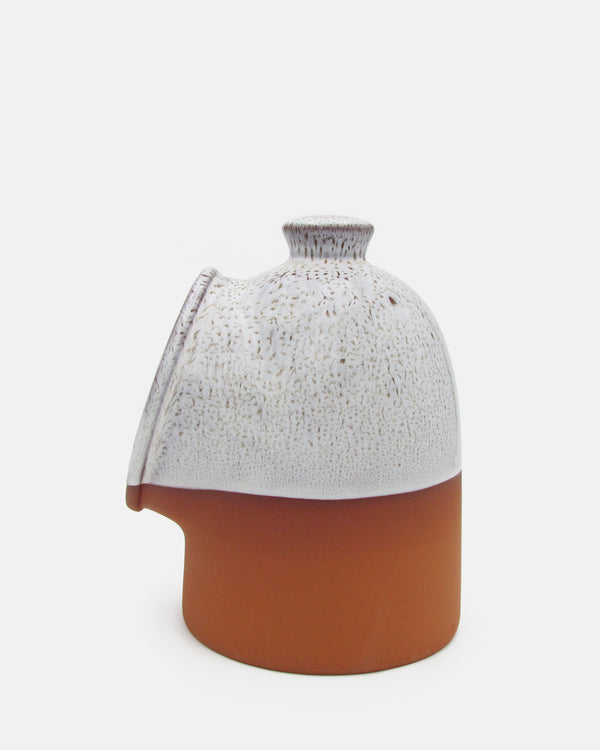 Salt Pig - Oyster Glaze Terracotta - BRIT LOCKER